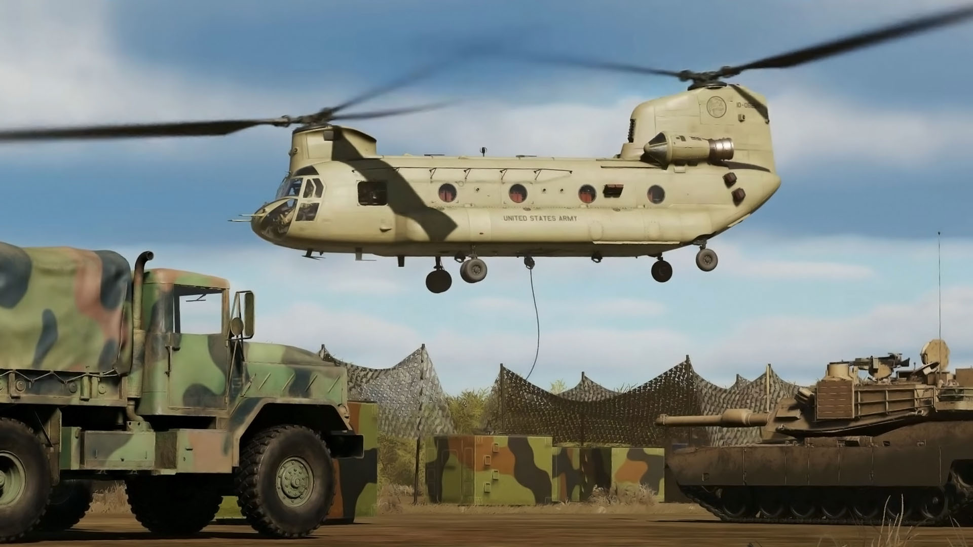 DCS World Releases Iconic Boeing CH-47F Chinook Helicopter - Simulation Daily
