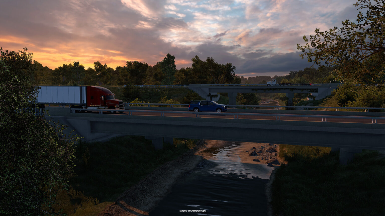 American Truck Simulator Shows Lakes & Rivers of Missouri DLC ...