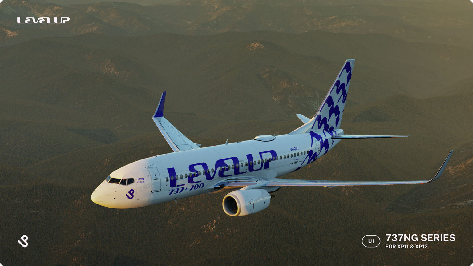 Free Boeing 737 Released for X-Plane 12 and 11 by LevelUp - Simulation Daily