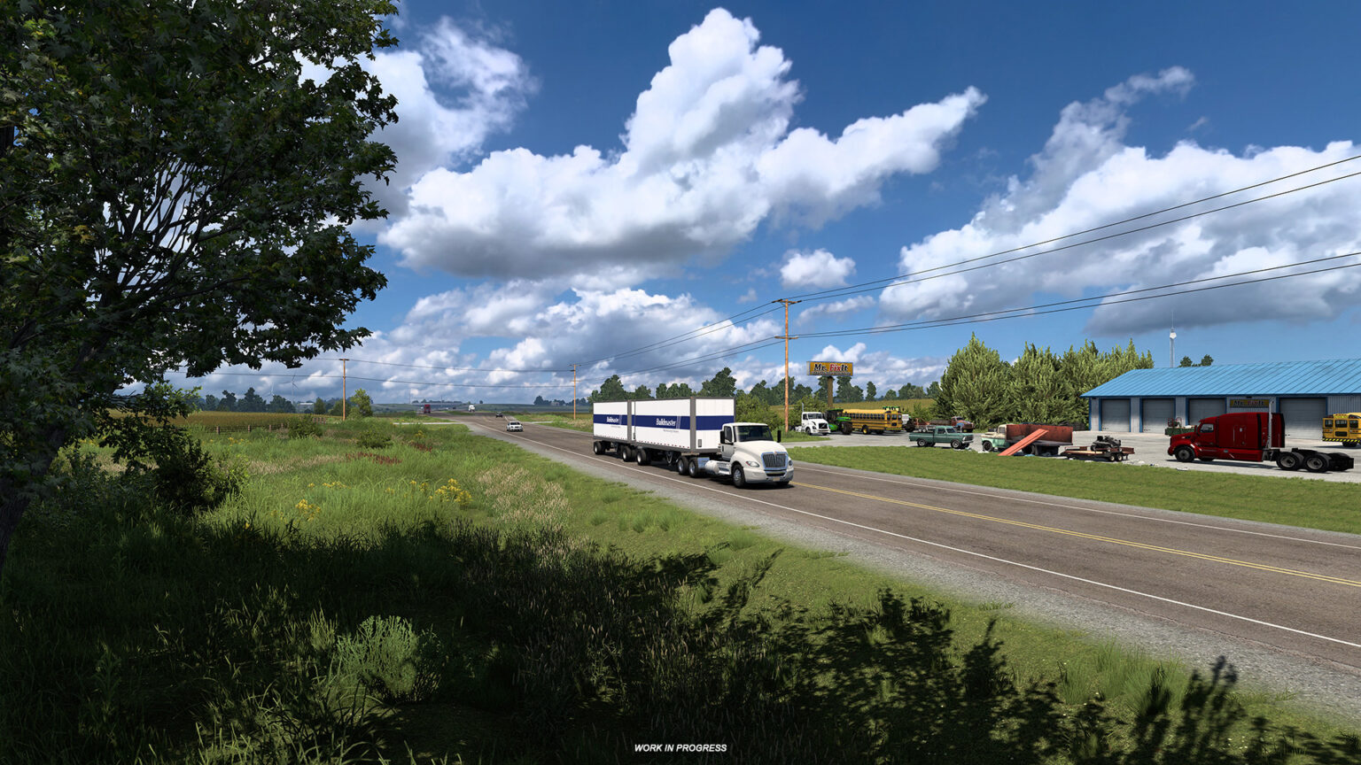 American Truck Simulator Shows the Fields of the Iowa DLC - Simulation ...