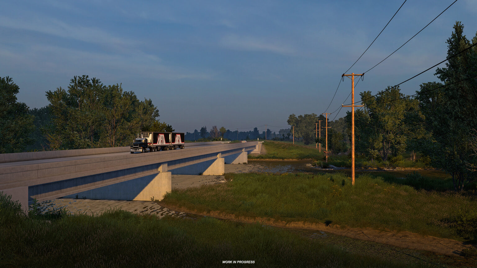 American Truck Simulator Shows the Fields of the Iowa DLC - Simulation ...