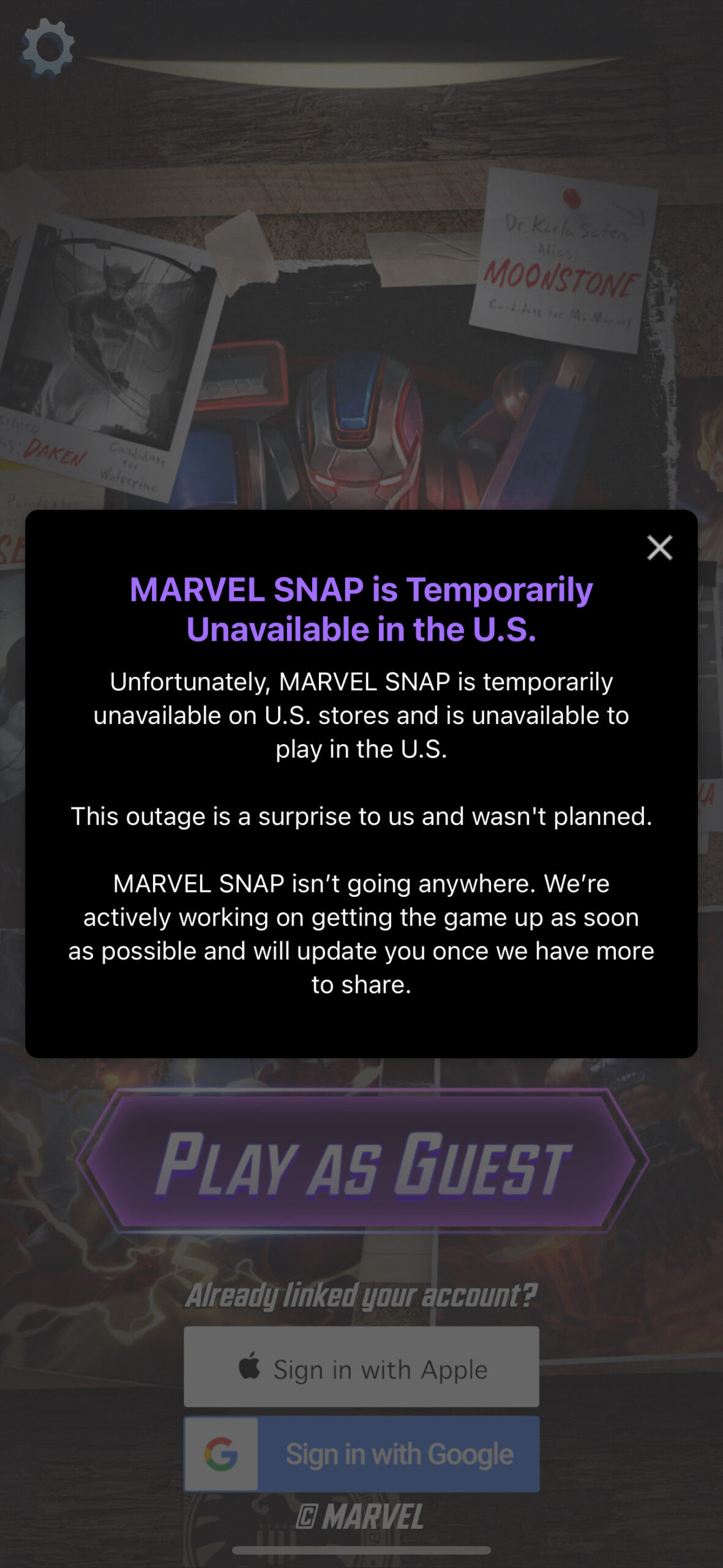 Popular Game Marvel Snap Suddenly Banned in the US Alongside TikTok ...