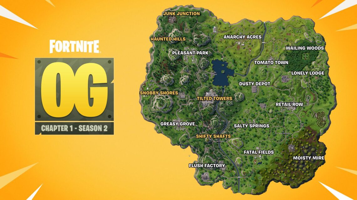 Fortnite OG Chapter One Season Two Brings Back Fort Knights, Tilted Towers, and More Nostalgia ...