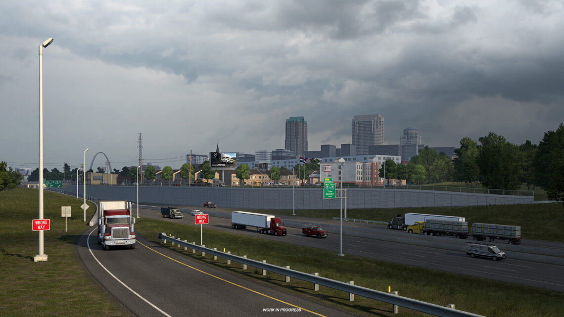American Truck Simulator Reveals St. Louis from Missouri DLC ...