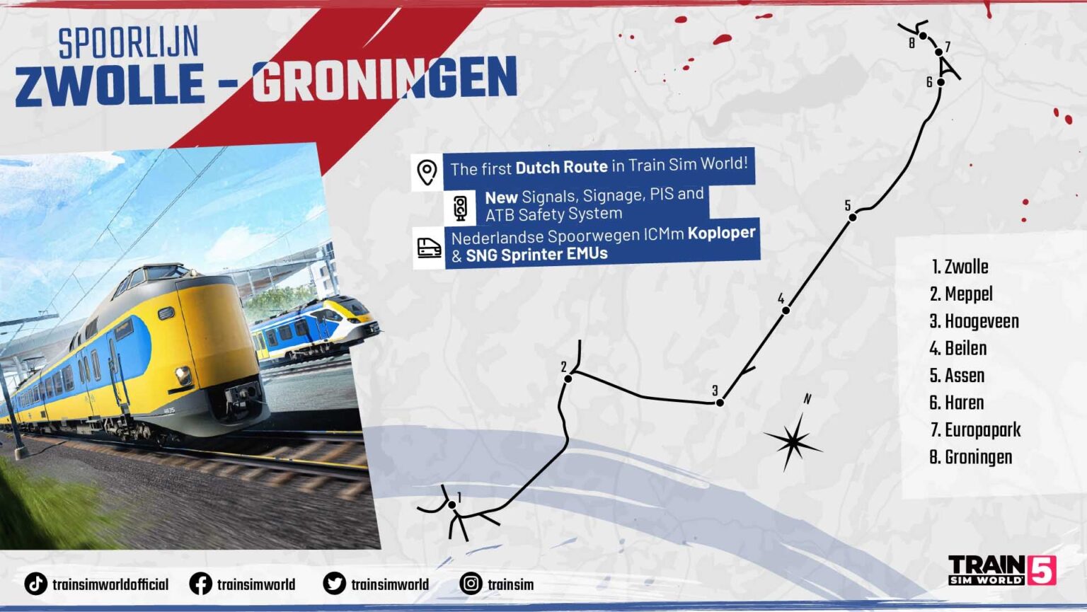 Train Sim World 5 Releases First Dutch Route Spoorlijn Zwolle ...