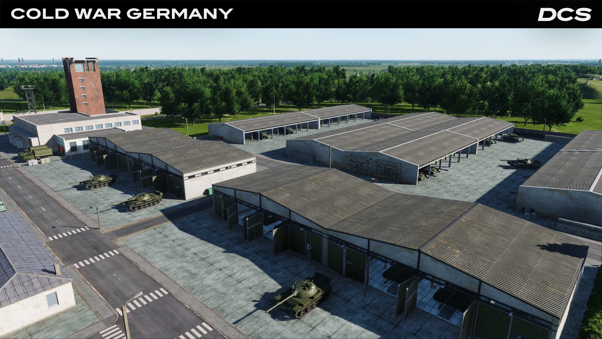 DCS World Showcases Upcoming Cold War Germany Map - Simulation Daily