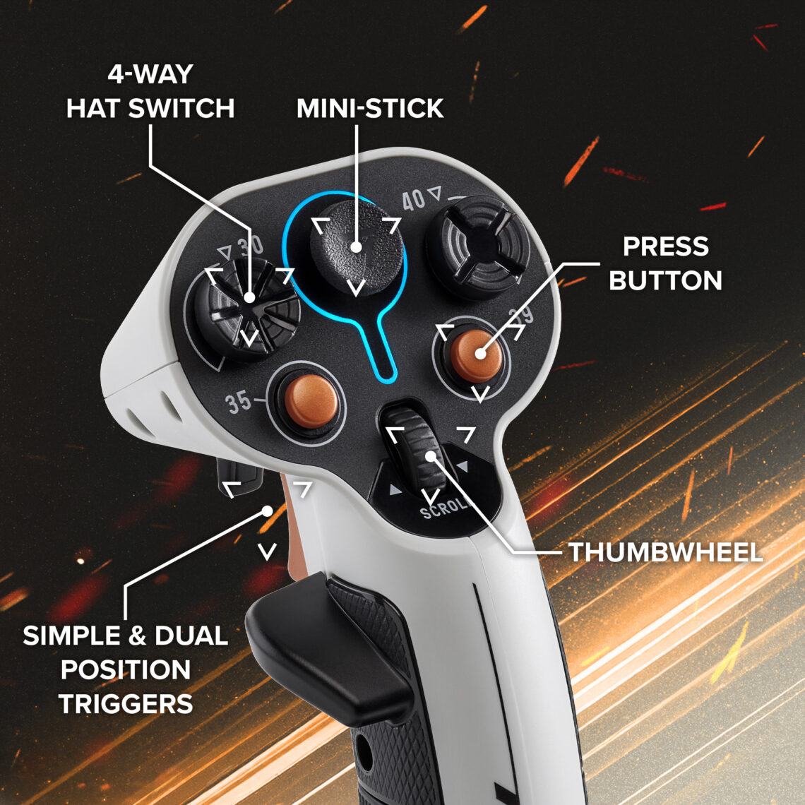 Sol-R Space Sim Joystick Revealed by Thrustmaster - Simulation Daily