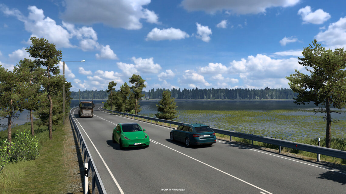 Euro Truck Simulator 2 Shows the Lakes of Finland from Nordic Horizons ...