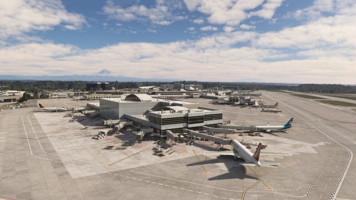 Seattle Tacoma Airport Released for Microsoft Flight Simulator 2024 and ...