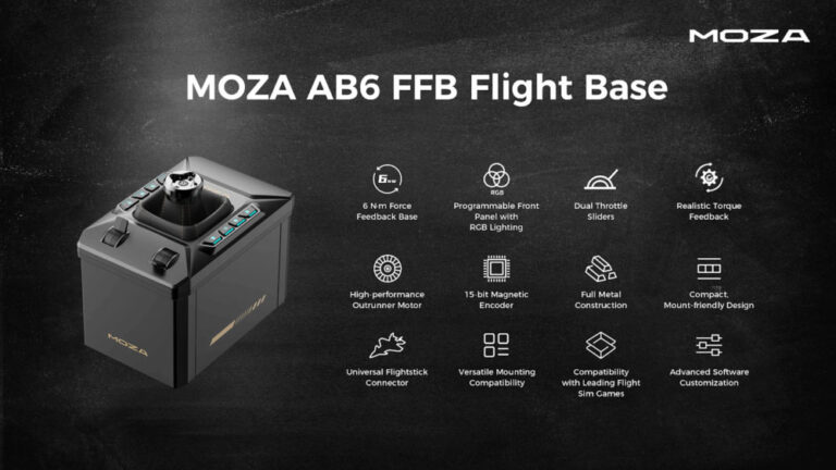 New Flight Simulation Hardware Revealed by Moza - Simulation Daily