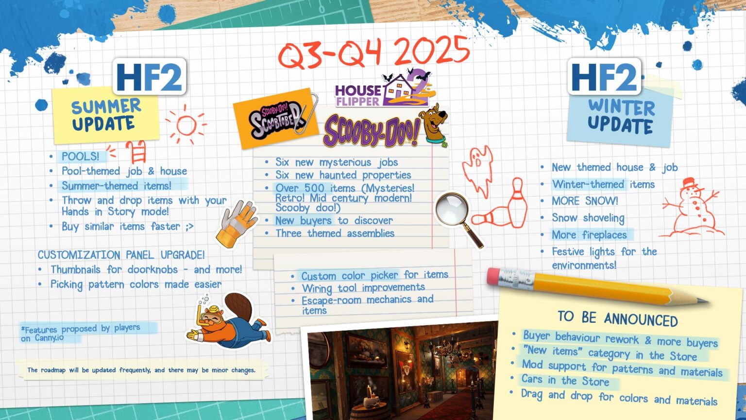House Flipper 2 Reveals New Content Roadmap and Scooby-Doo DLC Details - Simulation Daily