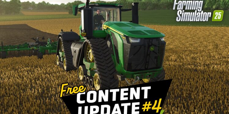 Farming Simulator 25 Free Content Update 4 and Patch 1.15 Released ...