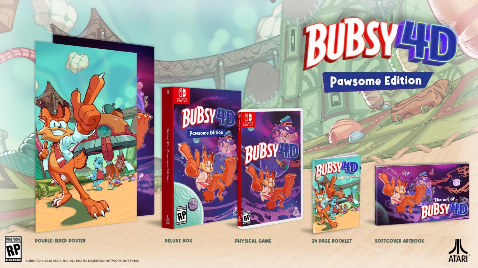 Bubsy 4D Release Date Revealed - Simulation Daily
